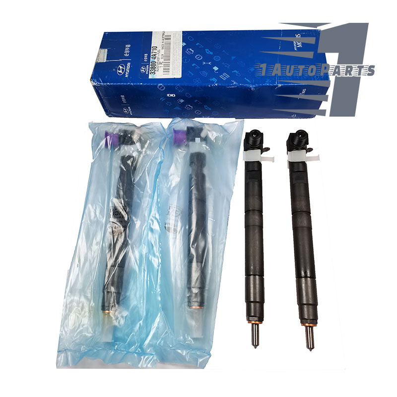 Genuine New 4PCS Fuel Diesel Injector Set 33800-4A710 338004A710 For ...