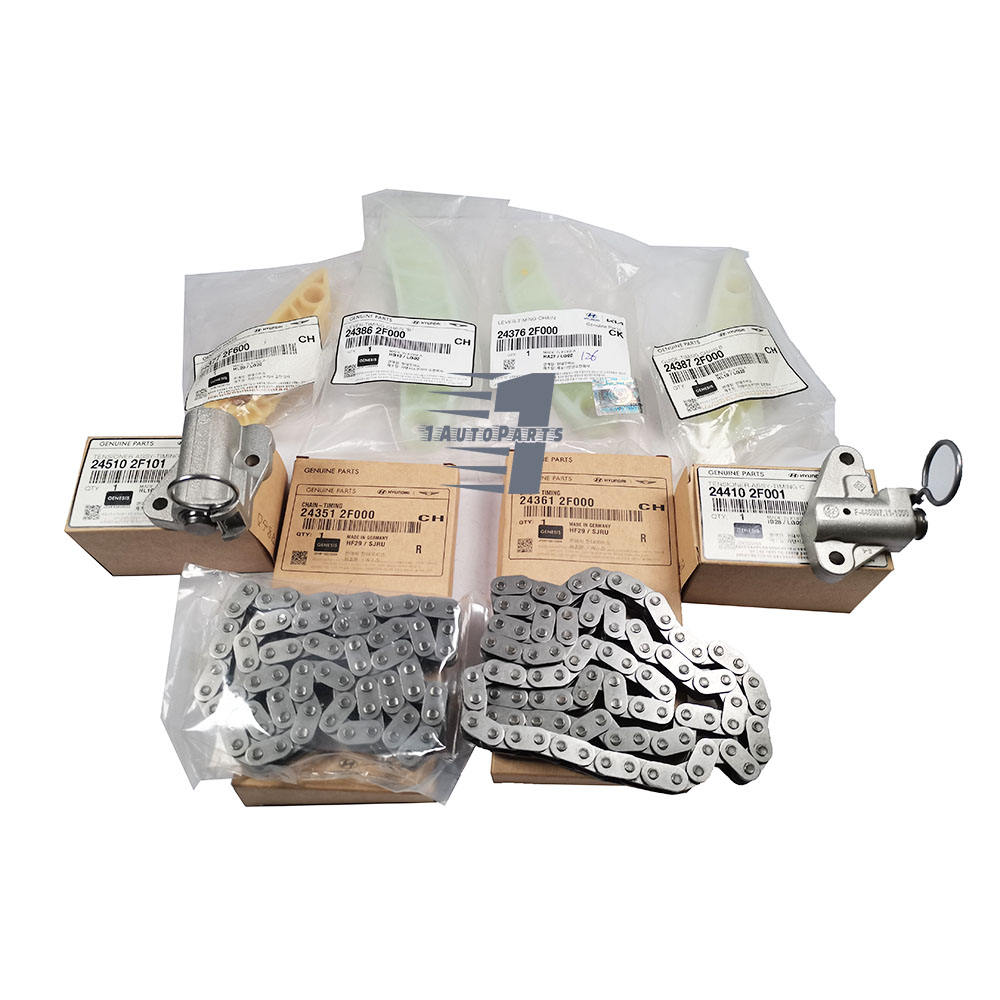 Brand New OEM 8PCS Engine D4HA Timing Chain Kit Set 24351-2F000 ...
